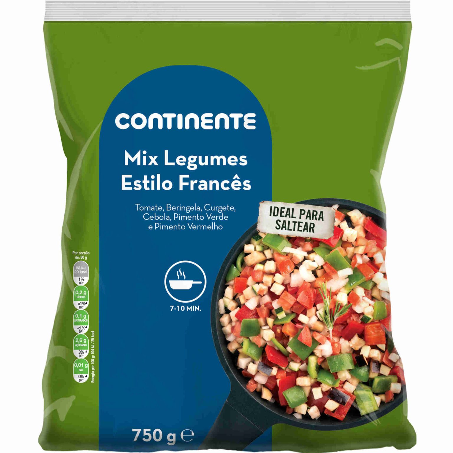 Mistura de Legumes Estilo Francês Continente - Diana Dinis
