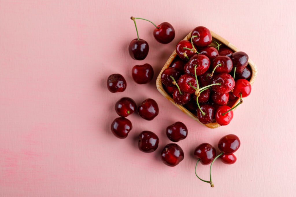 Cerejas 🍒 - Fruta da época